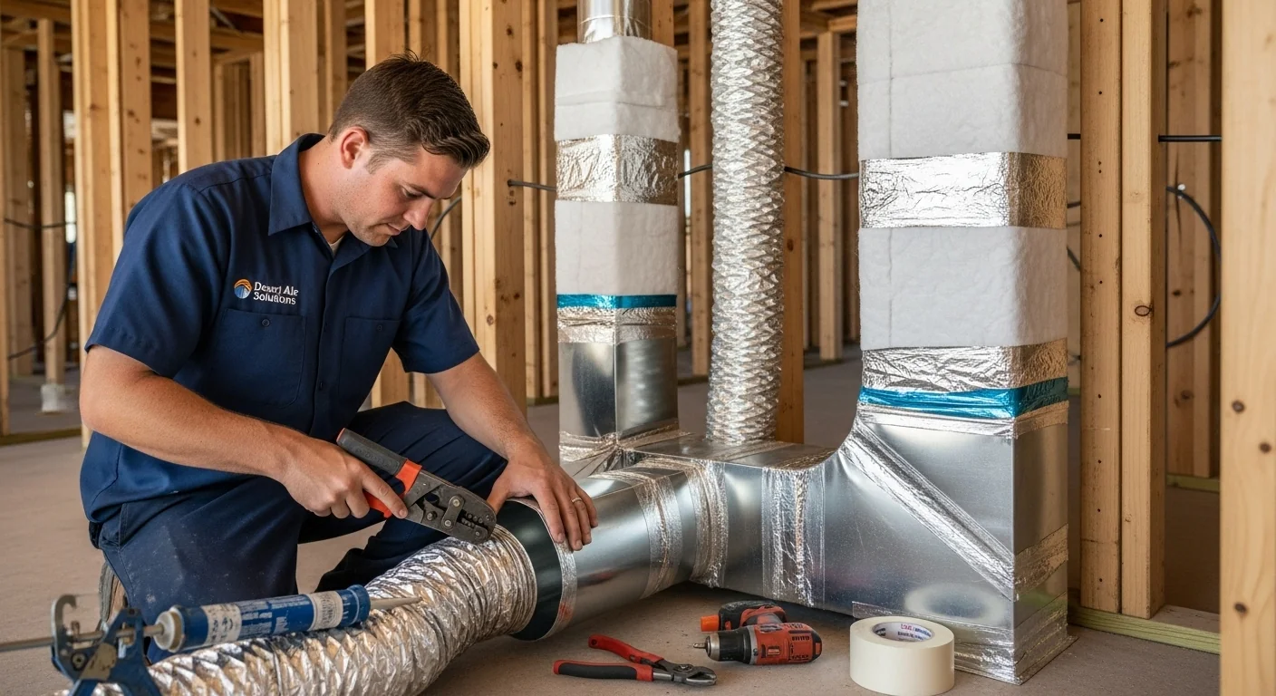 Duct Installation | Intelligent Design Tucson | Intelligent Design
