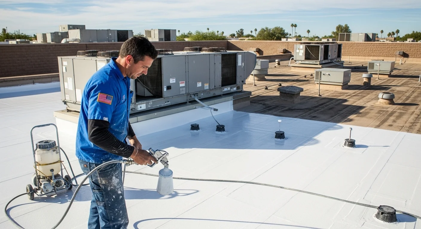 Commercial Roof Coating | Intelligent Design Tucson | Intelligent ...
